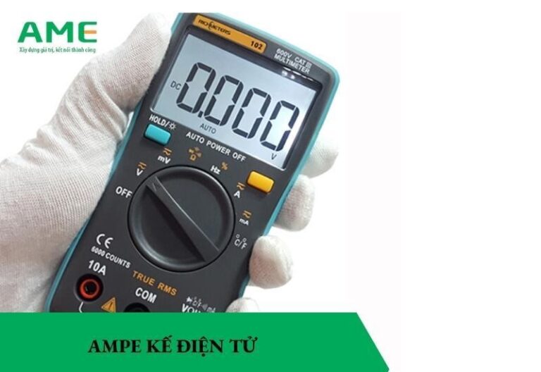 Ampe kế là gì? Cấu tạo, chức năng và phân loại CHI TIẾT