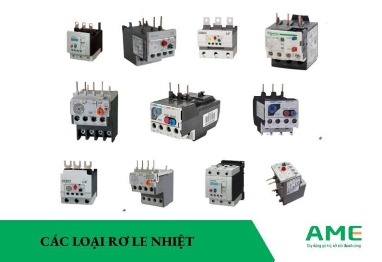 Rơ le nhiệt - Cấu tạo, nguyên lý & các rơ le nhiệt phổ biến