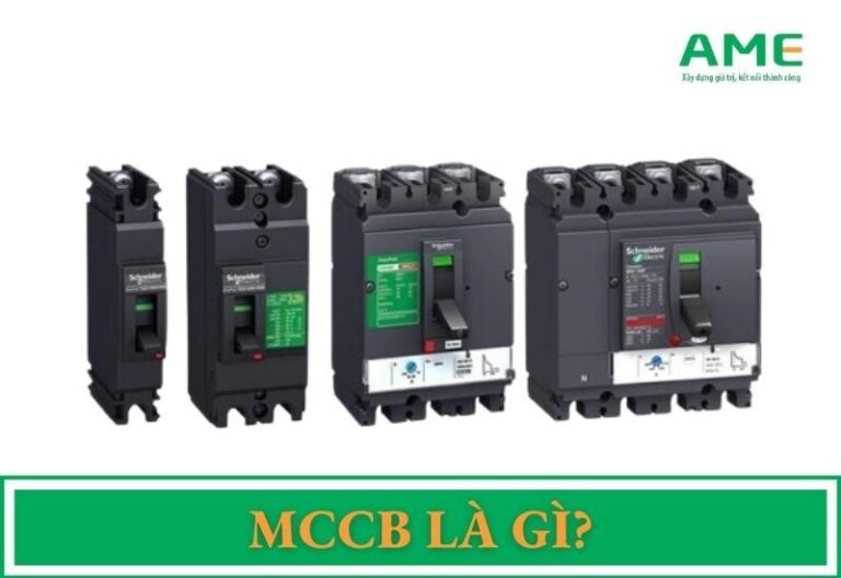 MCCB là gì? Cấu tạo, chức năng, so sánh MCCB và MCB