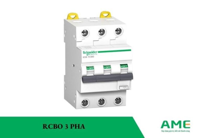 RCBO là gì? Cấu tạo, nguyên lý hoạt động & Cách đấu HIỆU QUẢ