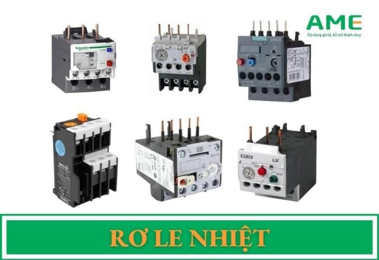 Rơ le nhiệt - Cấu tạo, nguyên lý & các rơ le nhiệt phổ biến
