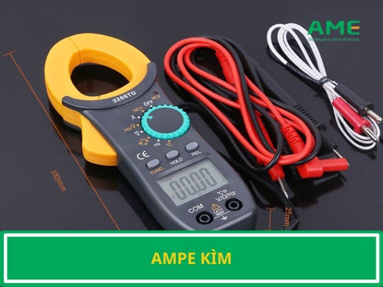 Ampe kìm là gì? Cấu tạo, nguyên lý hoạt động và ứng dụng